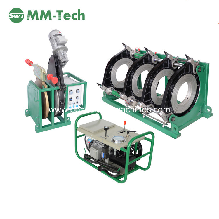 220v hydraulic plastic green pipe hdpe butt fusion welding machine for ...